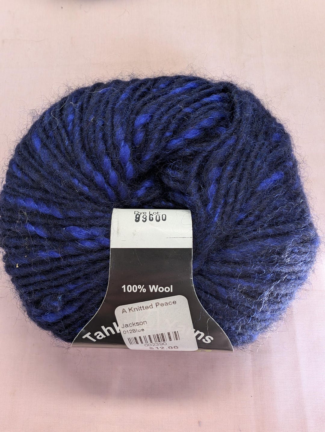 Tuscan Aire, Plymouth Yarn Co, Royal Blue, Bulky Yarn, Merino Wool Yarn ...