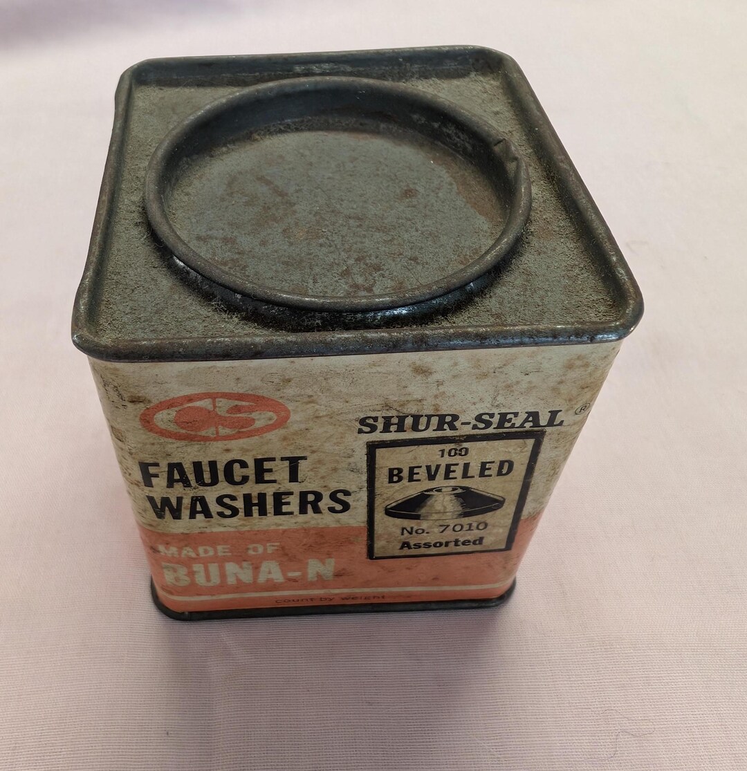 Vintage Shur-seal Faucet Washers, Beveled Washers, Chicago Speciality ...