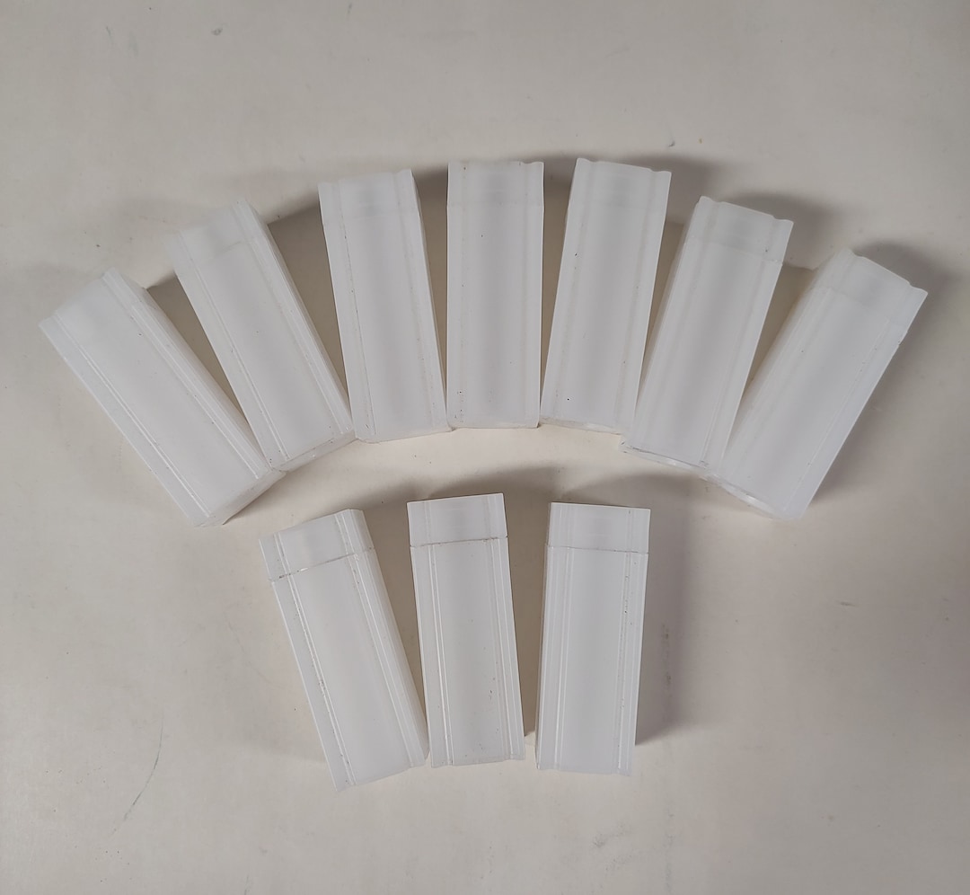 Coin Tubes, Square, Plastic, Quarter Coin Tubes, Bead Storage Tubes - Etsy