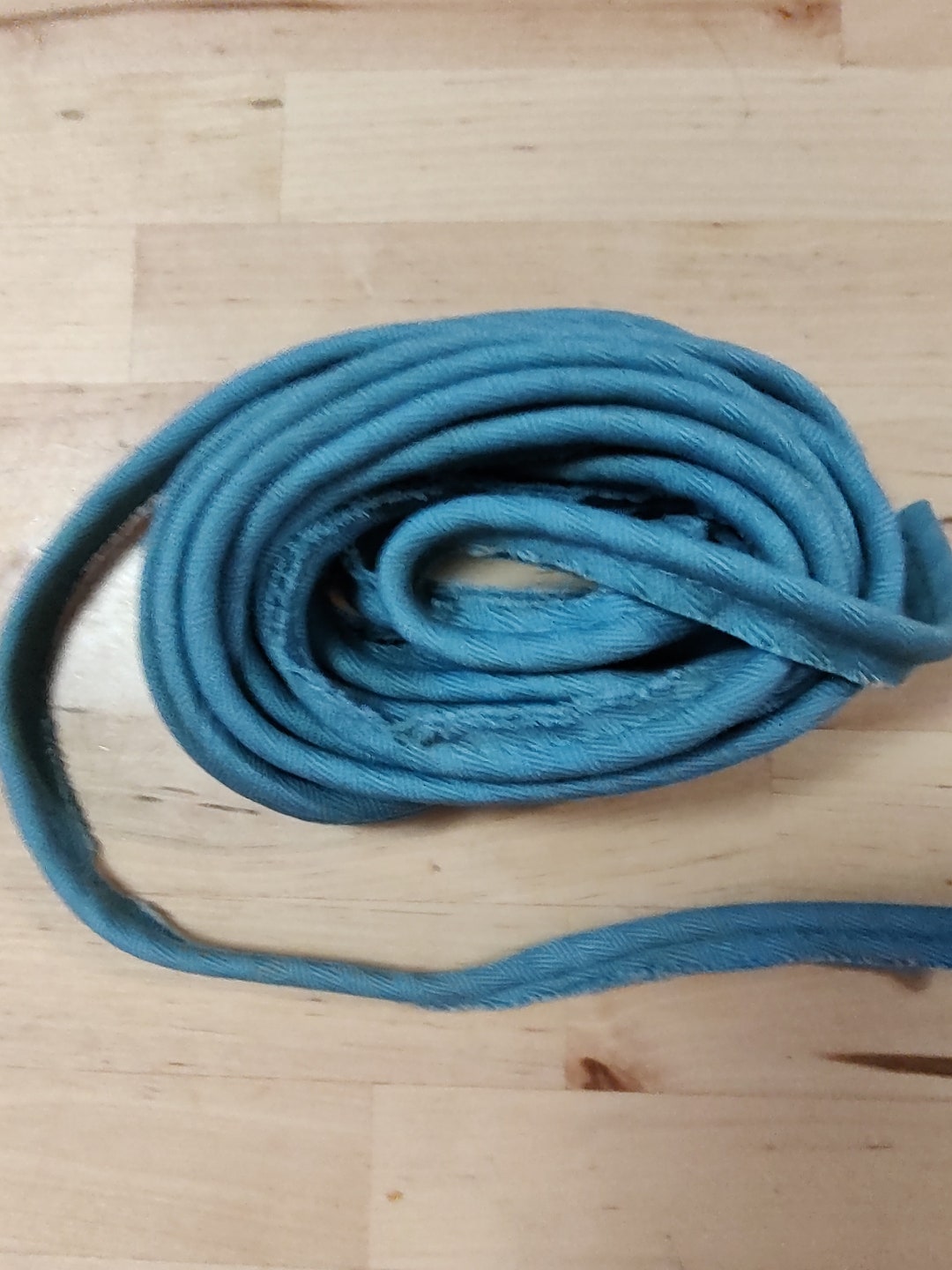 Piping Remnants, Blue Piping, Blue and White Piping, Destash - Etsy
