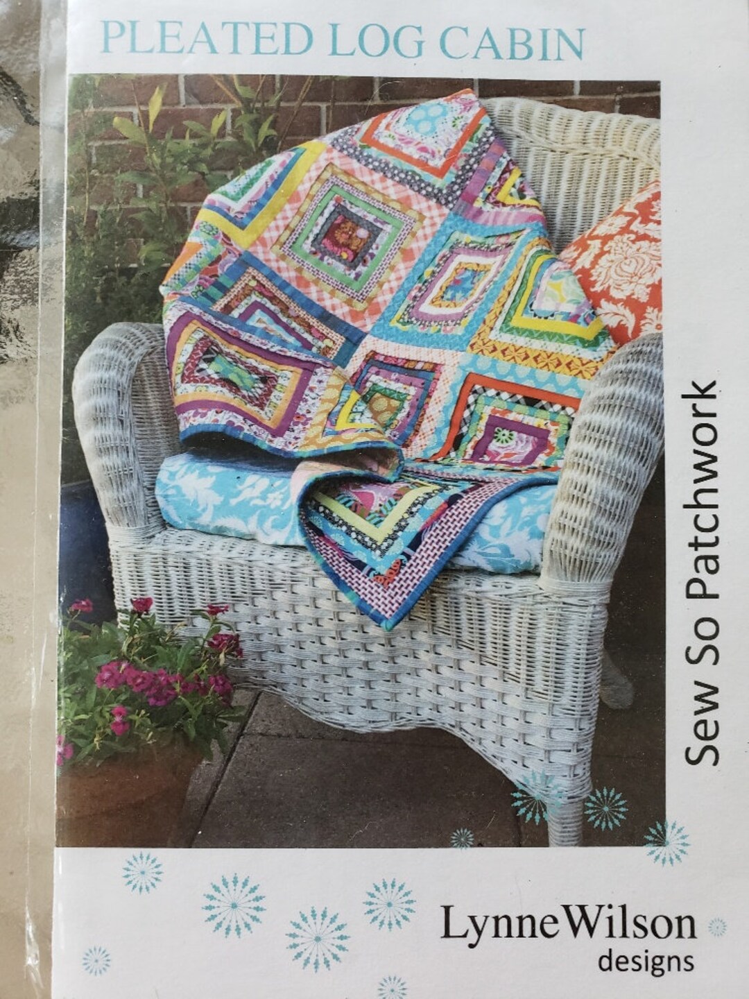 Pleated Log Cabin Sew so Patchwork Lynne Wilson Designs - Etsy