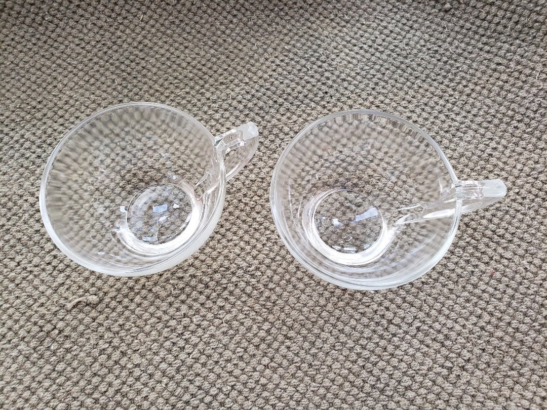 Indiana Glass, Clear Glass Punch Cups, Punch Cups, Replacement Cups - Etsy