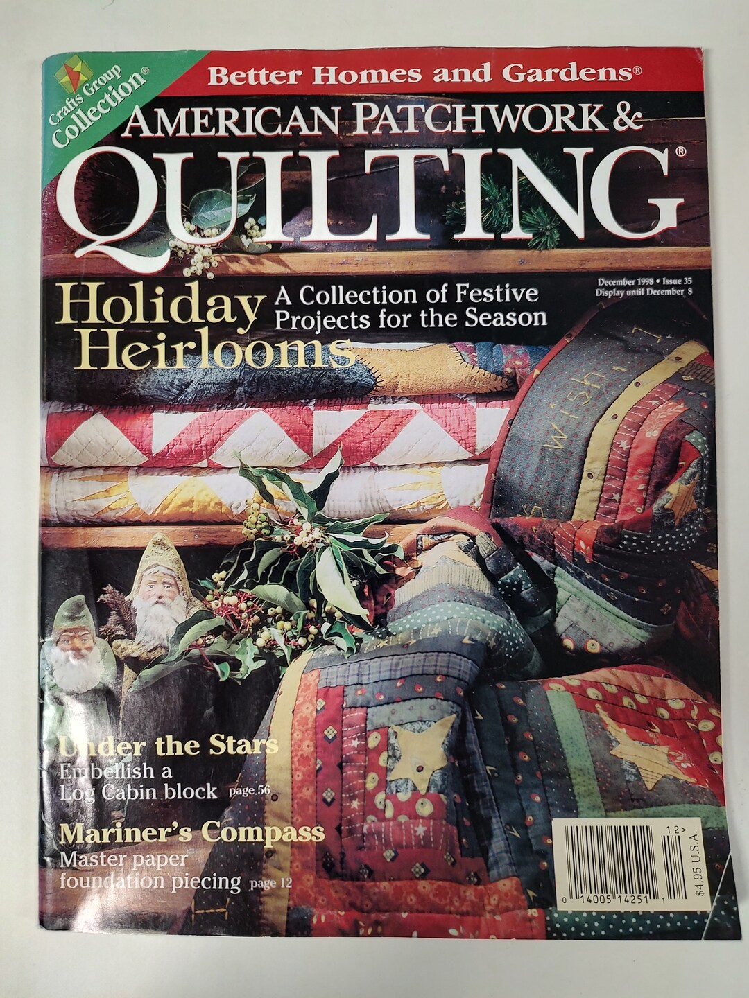 American Patchwork and Quilting Magazines, Quilt Magazines, 1990s Quilt Magazines - Etsy
