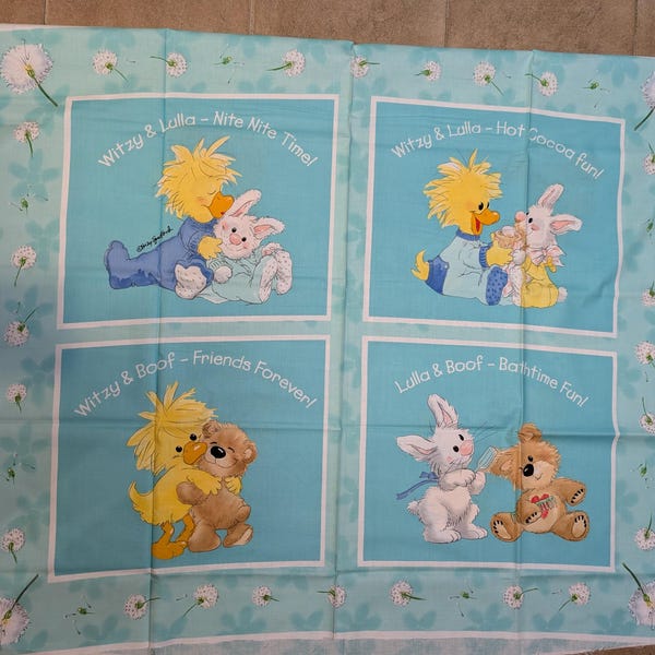Baby Quilt Panel - Etsy