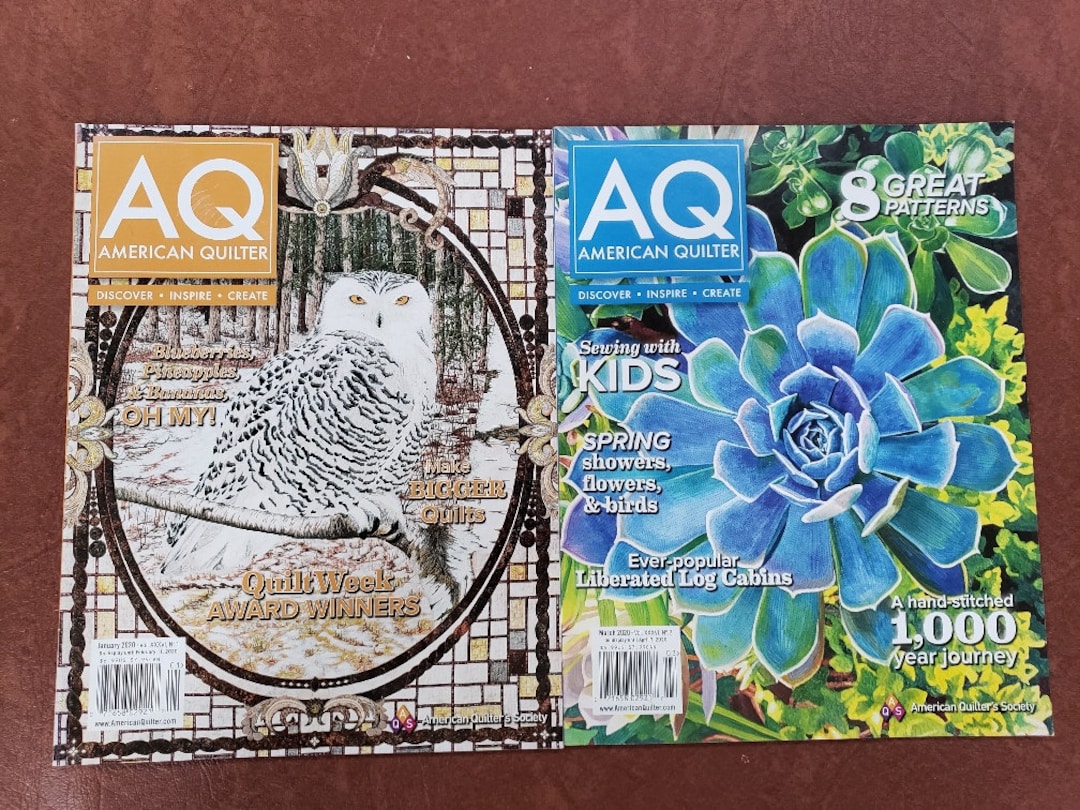 American Quilter Magazine, AQS, American Quilter's Society, Quilt ...