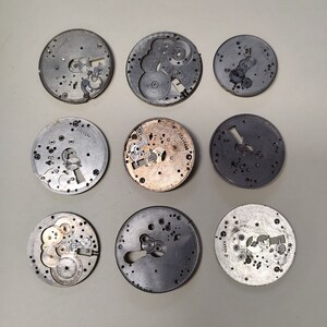 Pocket Watch Plates, Watch Plates, Pocket Watch Parts, Steam Punk ...