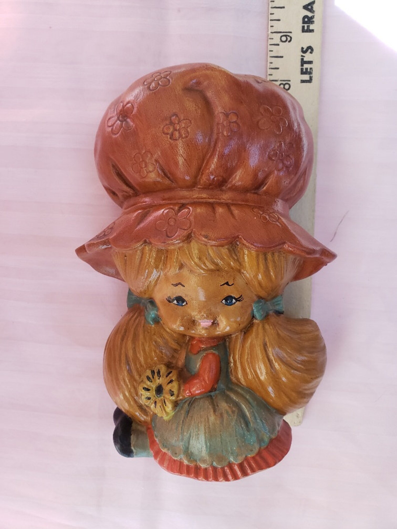 Vintage Hand Painted Ceramic Figure Mid-century Ceramic - Etsy