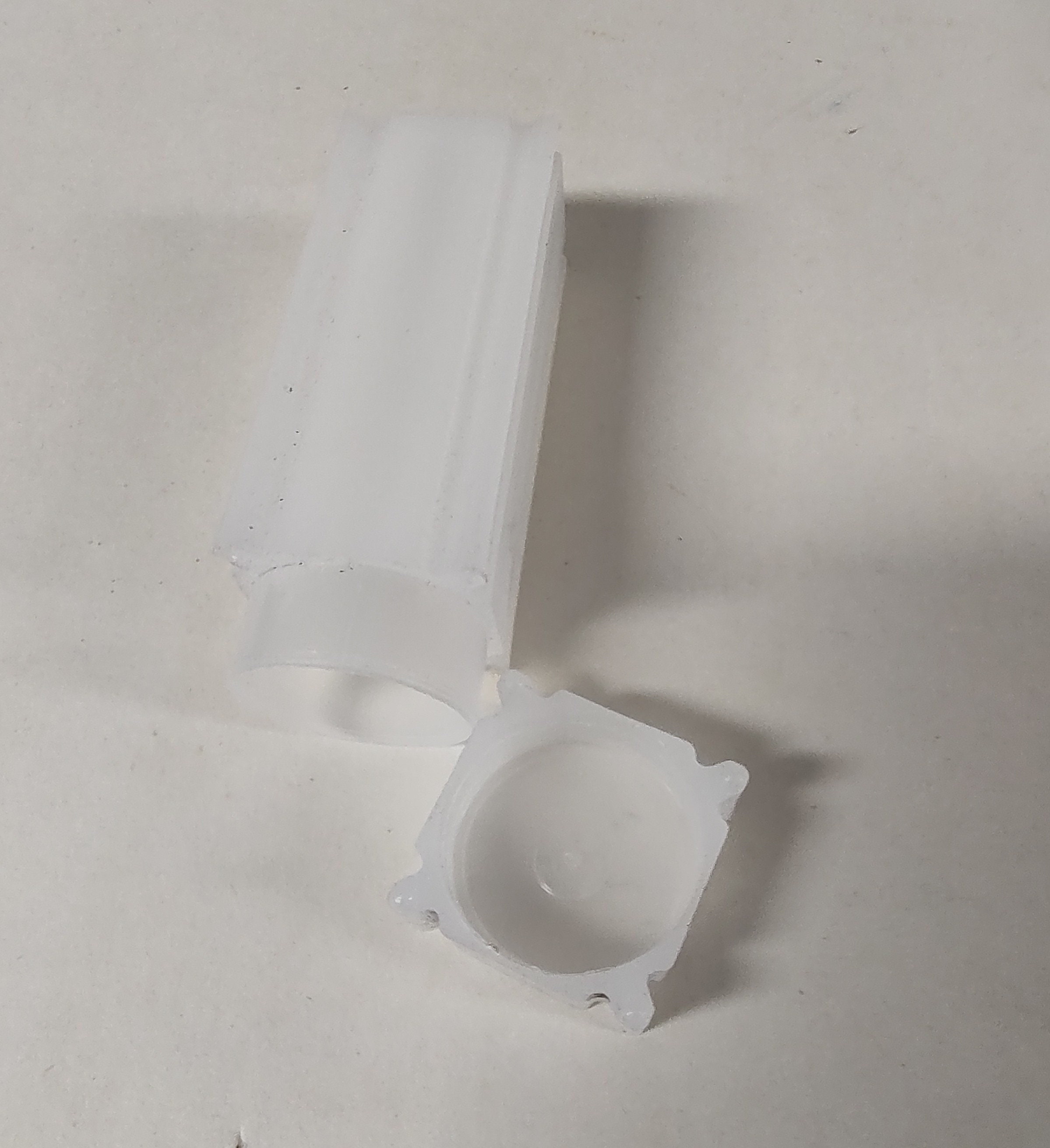 Coin Tubes, Square, Plastic, Quarter Coin Tubes, Bead Storage Tubes - Etsy