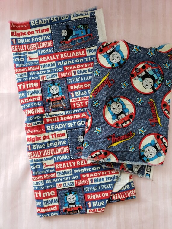 Thomas the Train Fabric Novelty Fabric Cotton Fabric Sewing | Etsy