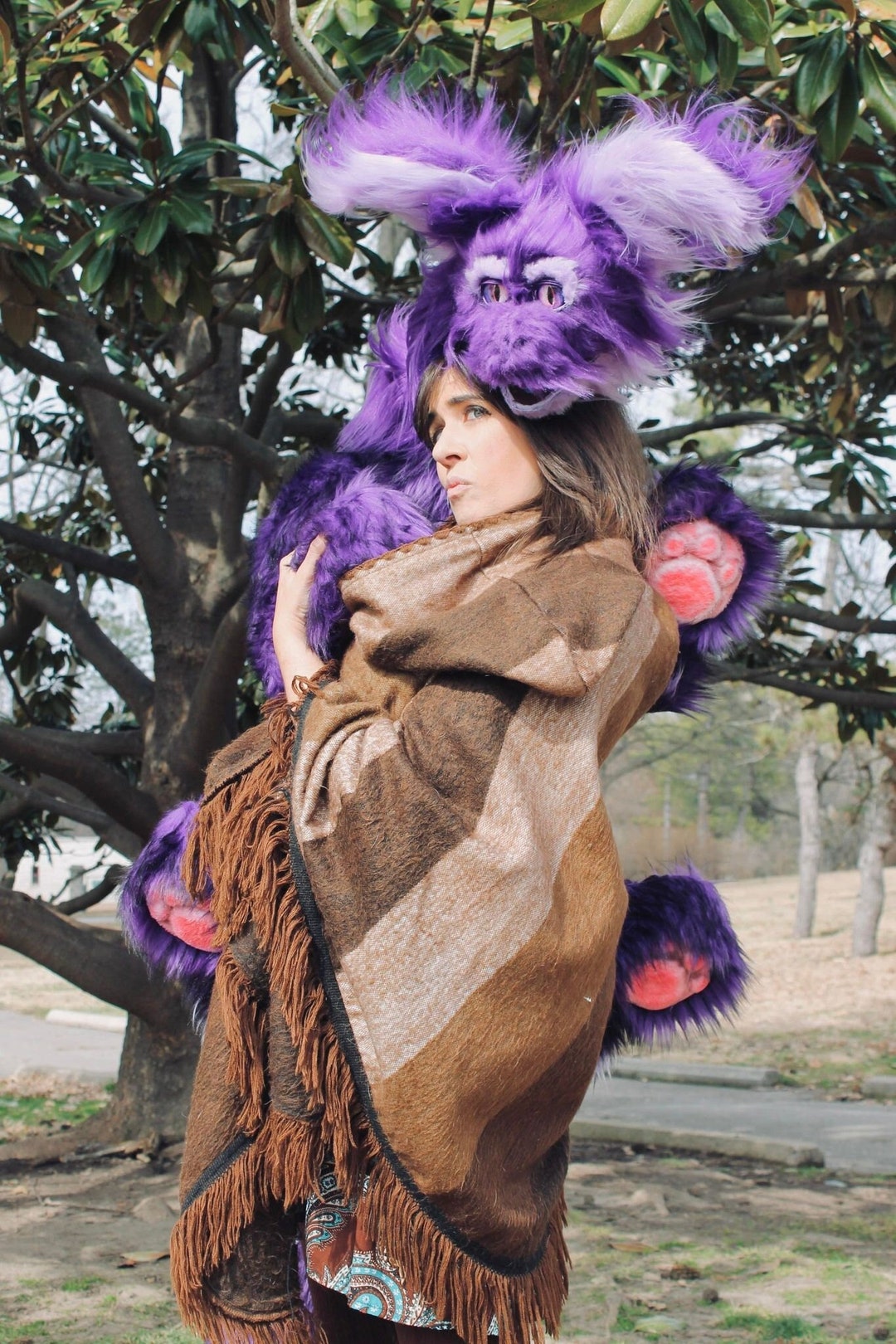 LARGE Blinking Shoulder Dragon Puppet Familiar CUSTOM ORDERS - Etsy