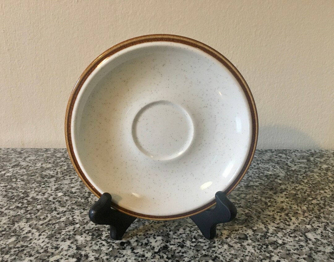 Mikasa Natural Beauty Speckled Beige Saucer - Etsy