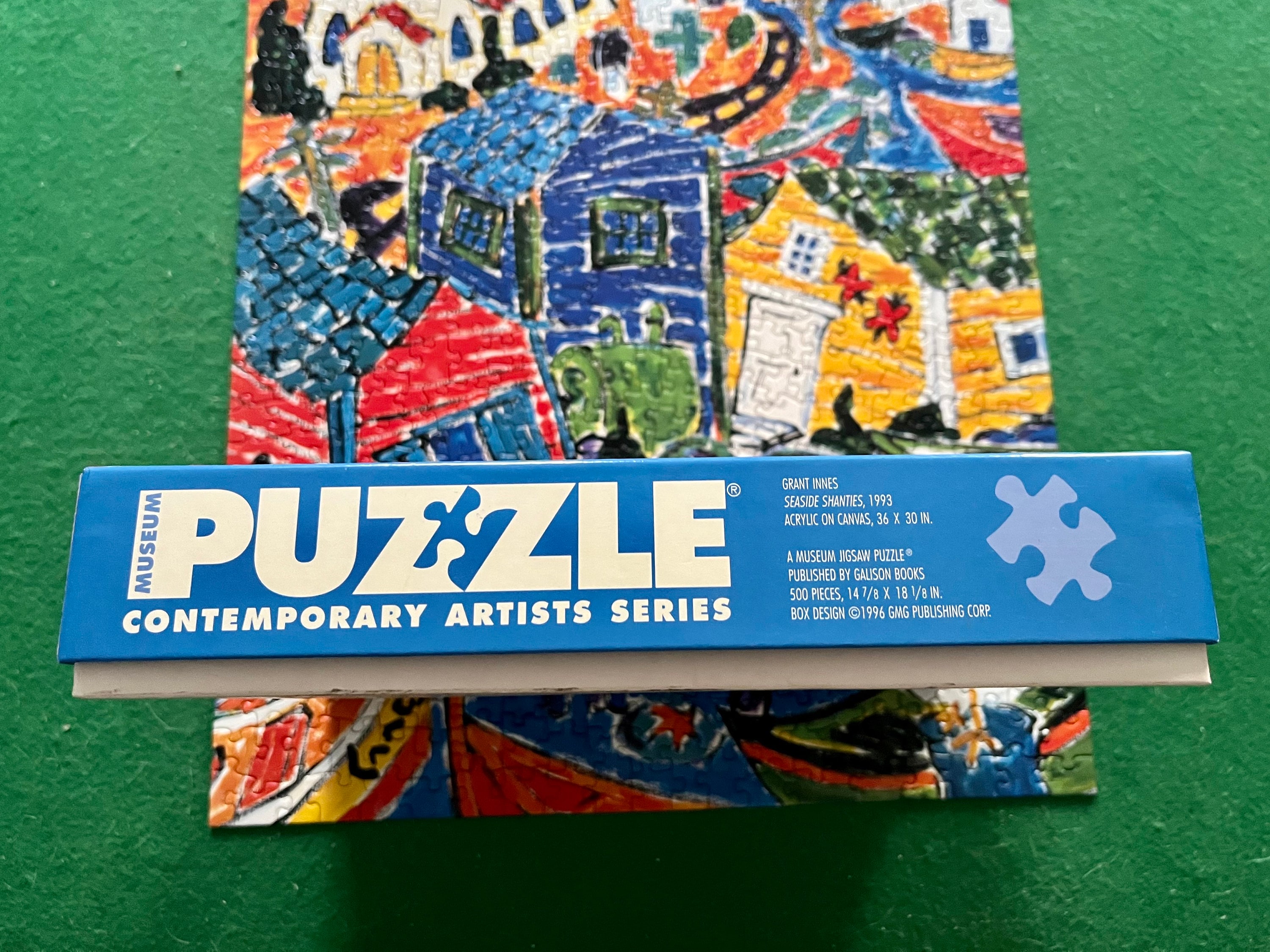Complete 500 Piece Museum Puzzlecontemporary Artists Series Owen Grant ...