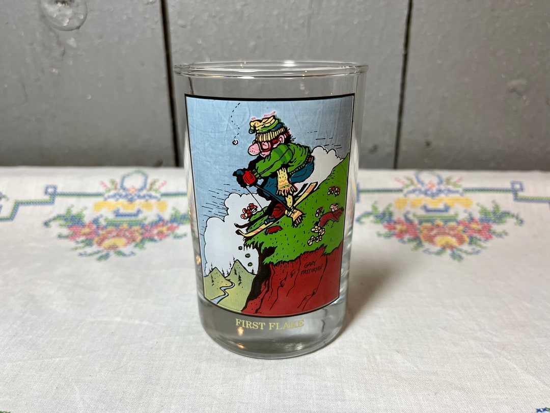 Vintage 1982 Arby's Gary Patterson Comic "first Flake" Skiing Humor ...