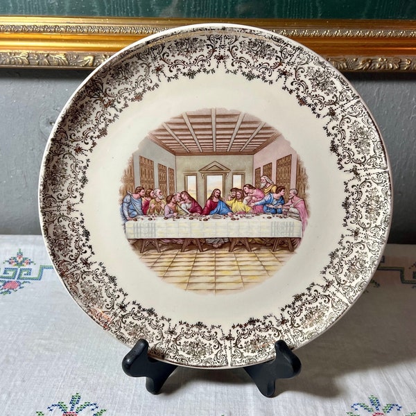 Last Supper Plate - Etsy