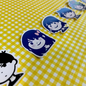 OMORI and Friends! | OMORI Headspace Emotes Hand-cut Sticker Sets - Etsy