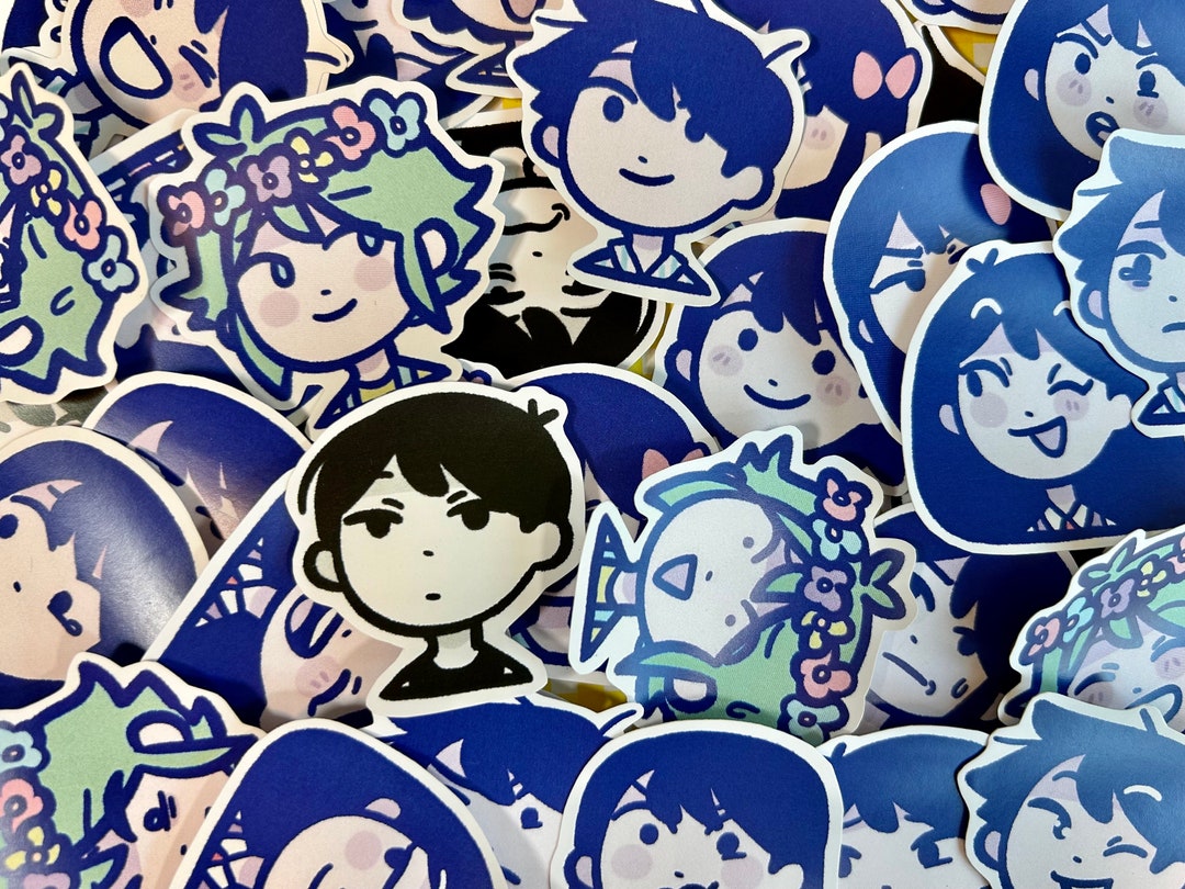 OMORI and Friends! | OMORI Headspace Emotes Hand-cut Sticker Sets - Etsy