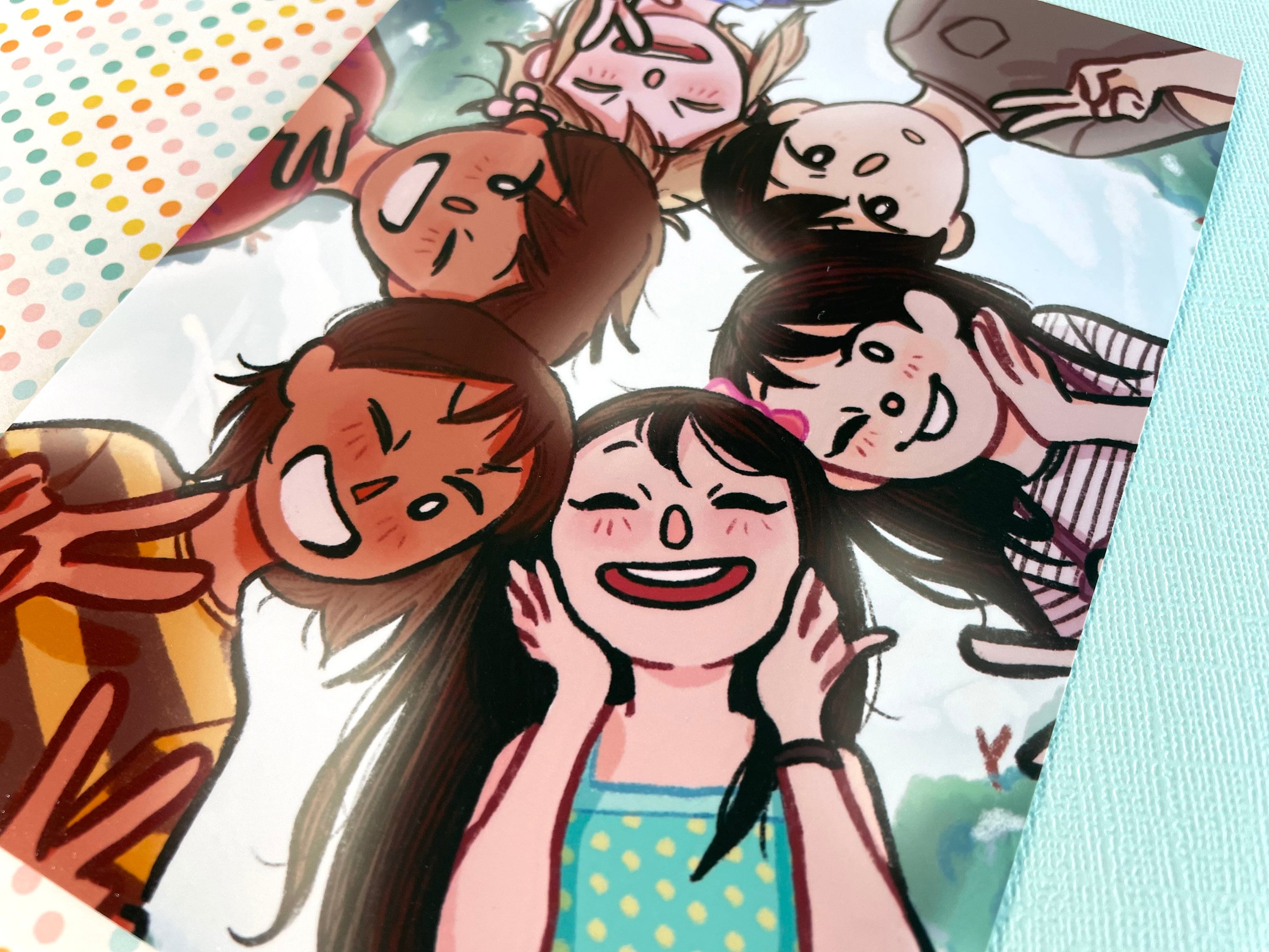 Friend Circle OMORI Art Print - Etsy