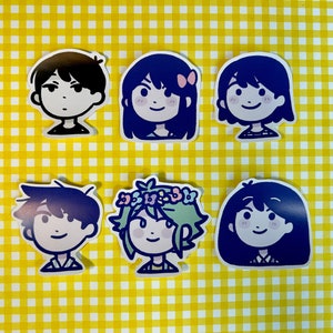 OMORI and Friends! | OMORI Headspace Emotes Hand-cut Sticker Sets - Etsy