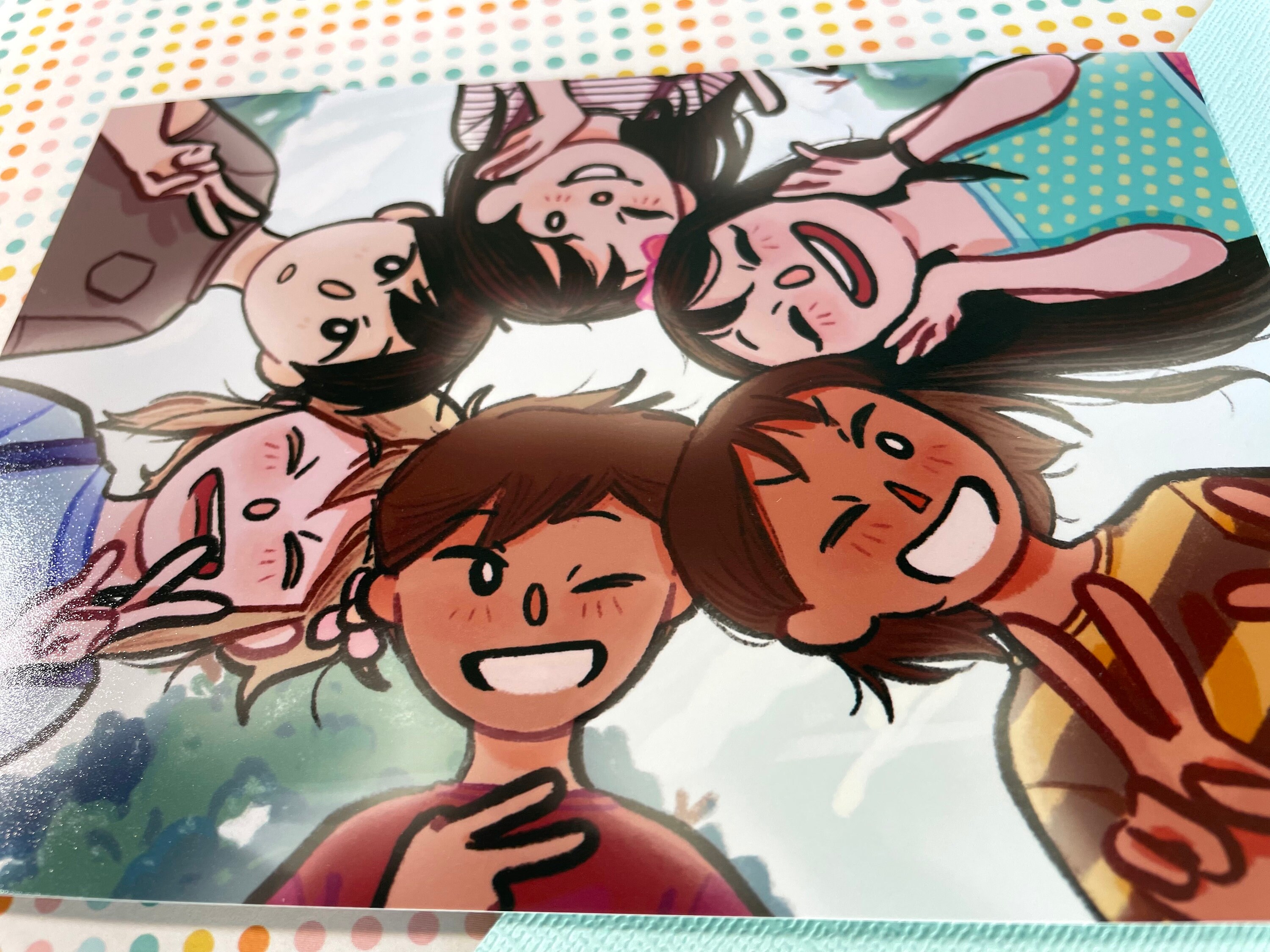 Friend Circle OMORI Art Print - Etsy