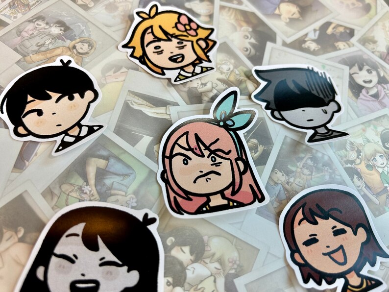 SUNNY and Friends OMORI Faraway Emotes Hand-cut Sticker - Etsy