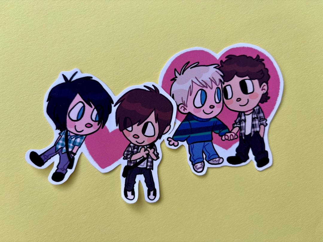 Dan and Phil Matte Handcut Stickers - Etsy