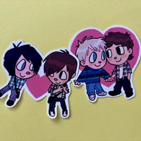 Dan and Phil Mini Photo Keychains - Etsy