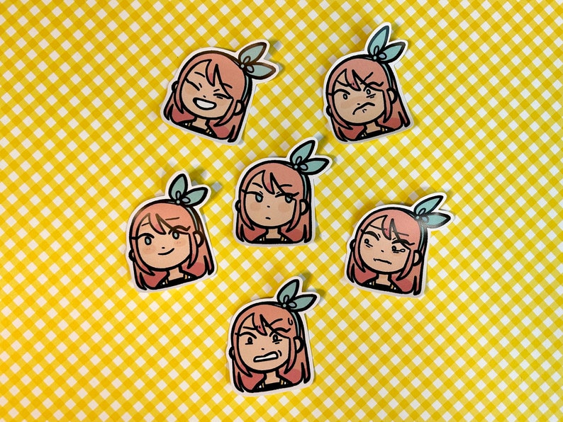 SUNNY and Friends OMORI Faraway Emotes Hand-cut Sticker - Etsy