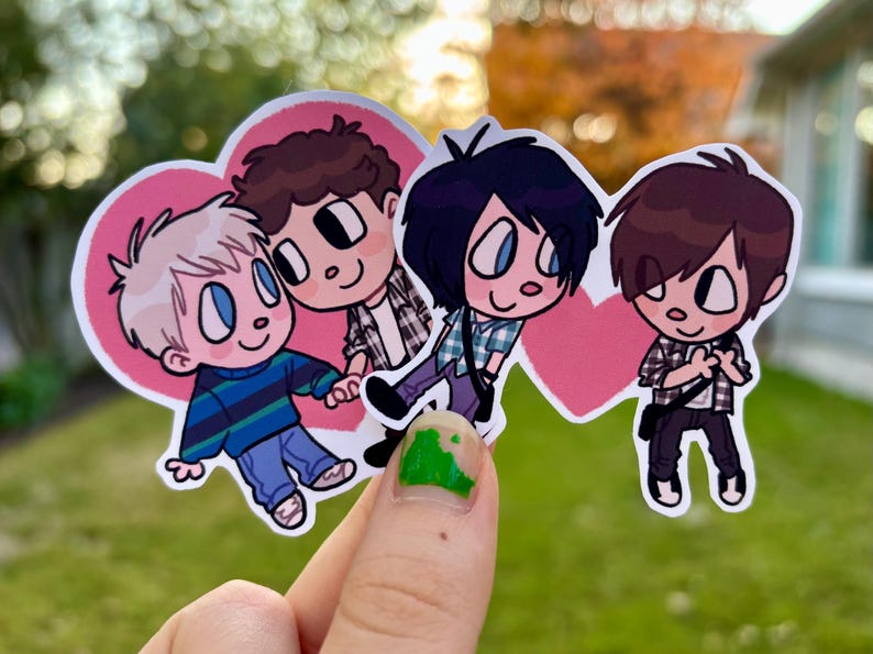 Dan and Phil Matte Handcut Stickers - Etsy Australia