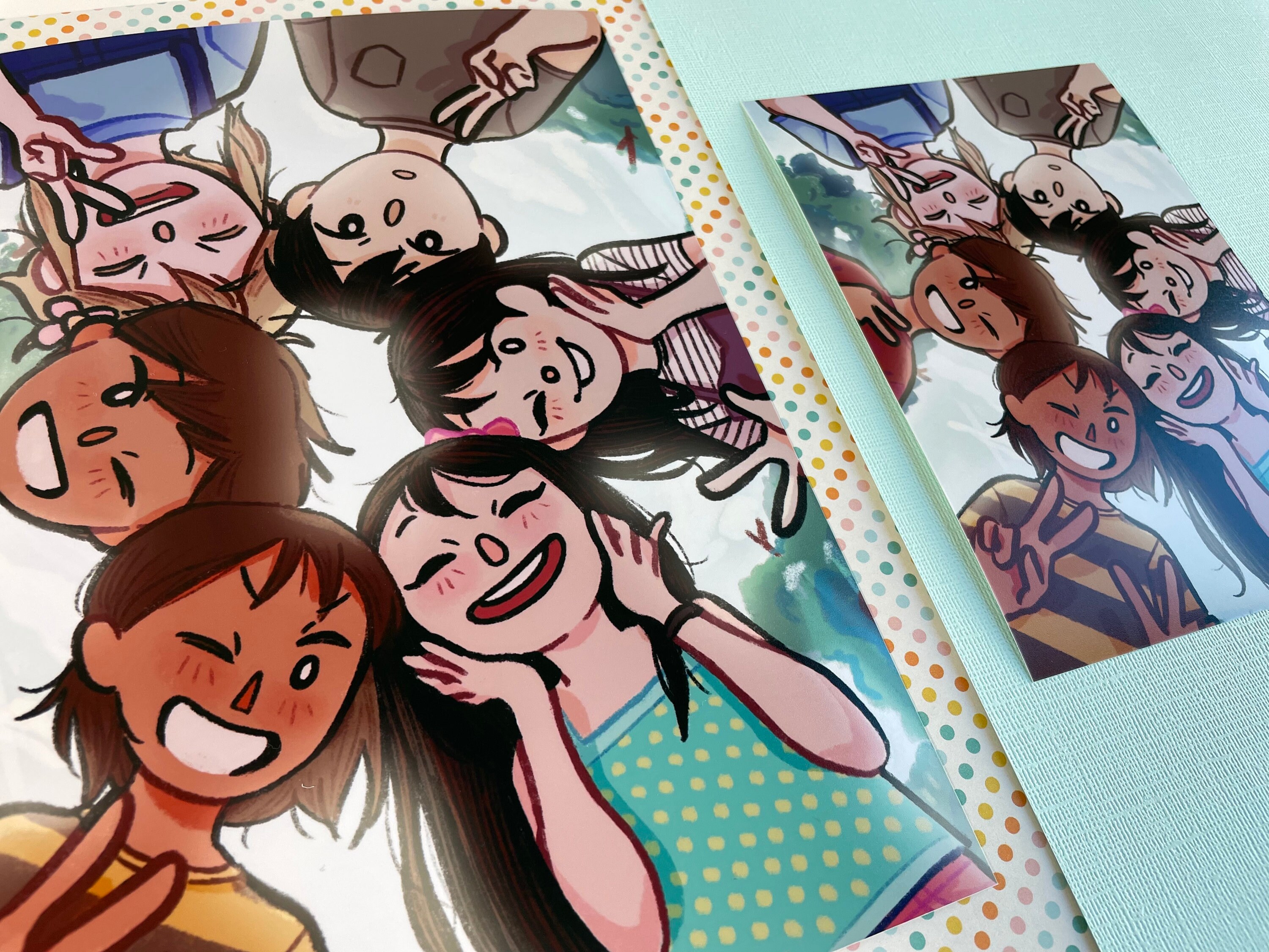 Friend Circle OMORI Art Print - Etsy