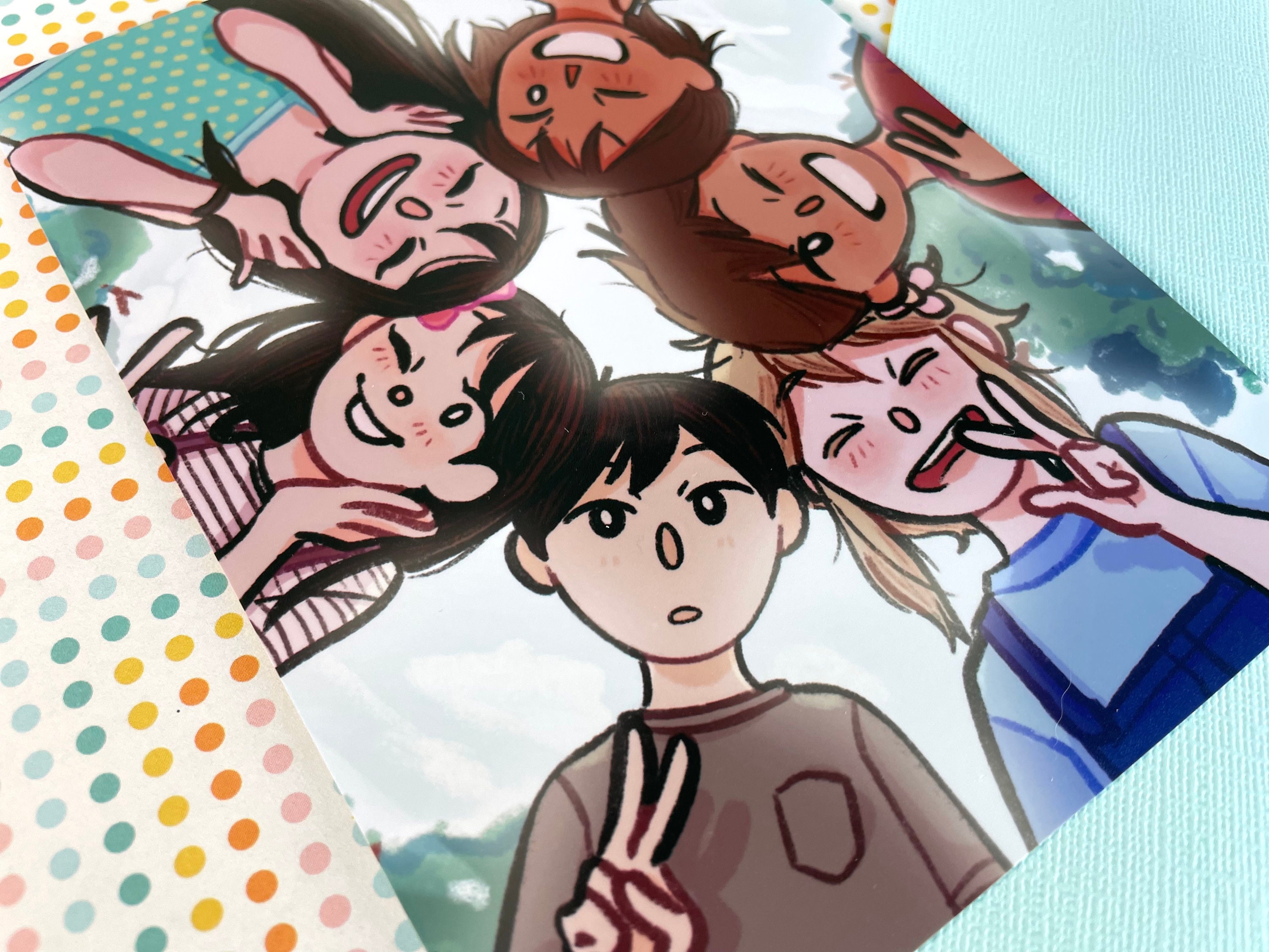 Friend Circle OMORI Art Print - Etsy