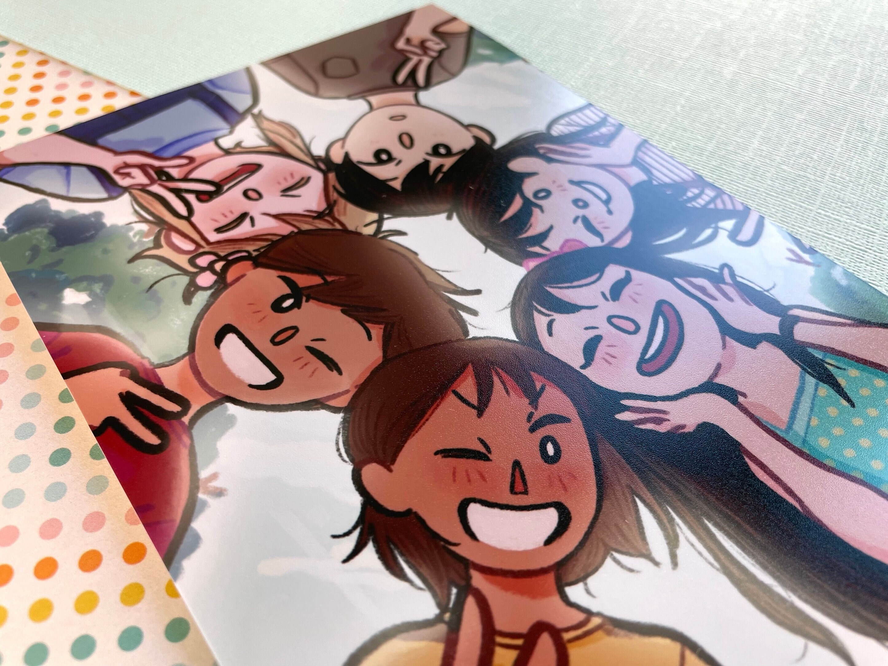 Friend Circle OMORI Art Print - Etsy