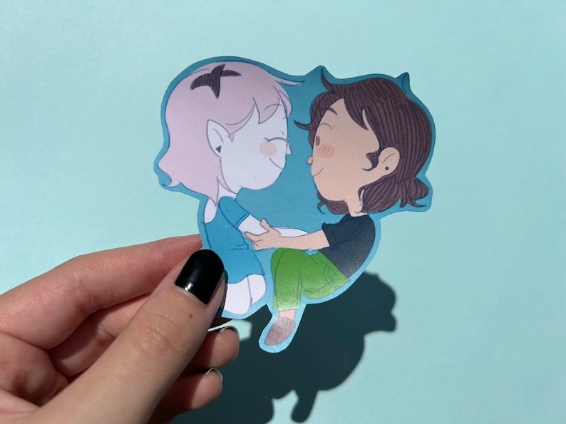 Double Date the Owl House Lumity and Huntlow Hand-cut - Etsy