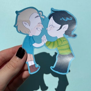 Double Date the Owl House Lumity and Huntlow Hand-cut - Etsy