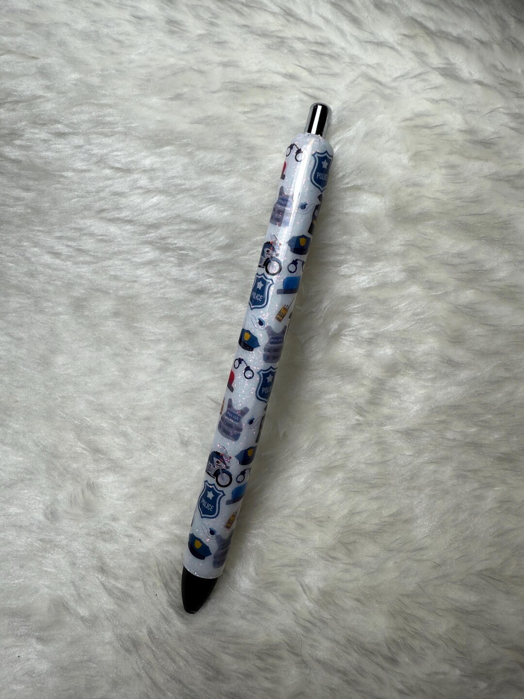 Police Officers Glitter Pen- Law Enforcement Gift, Dispatch Sherrif ...