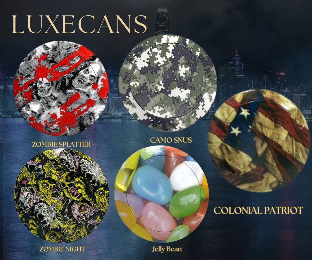 2 Can Bundle Collector Metal Snus Cans - Etsy