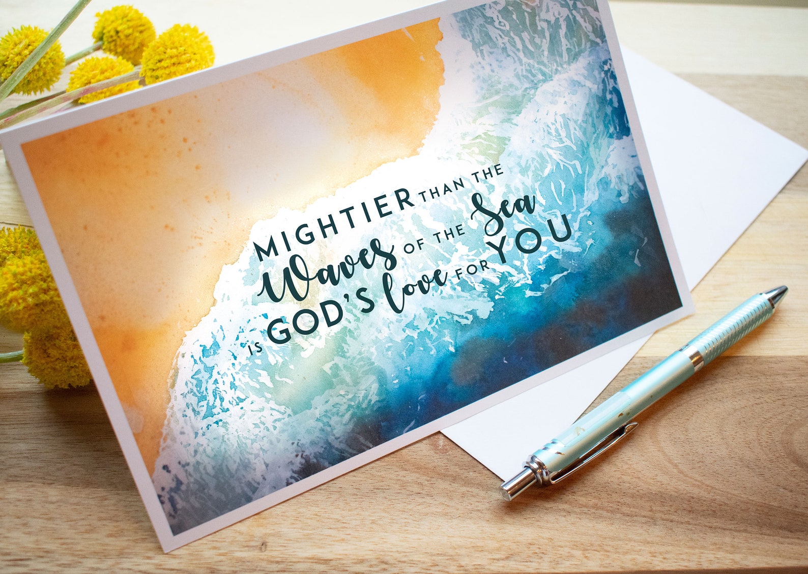 Printable Ocean Birthday Watercolor Greeting Card - Etsy