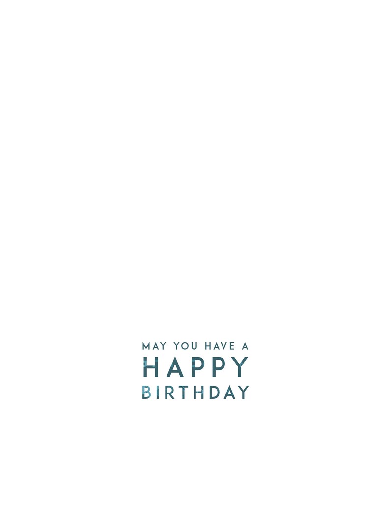 Printable Ocean Birthday Watercolor Greeting Card - Etsy