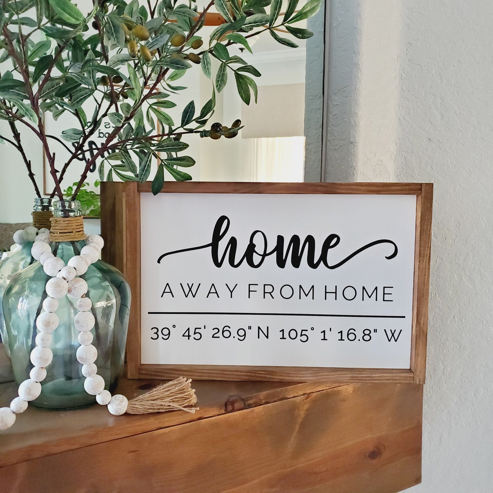 Home Away From Home Sign Closing Day Gift Housewarming Gift - Etsy