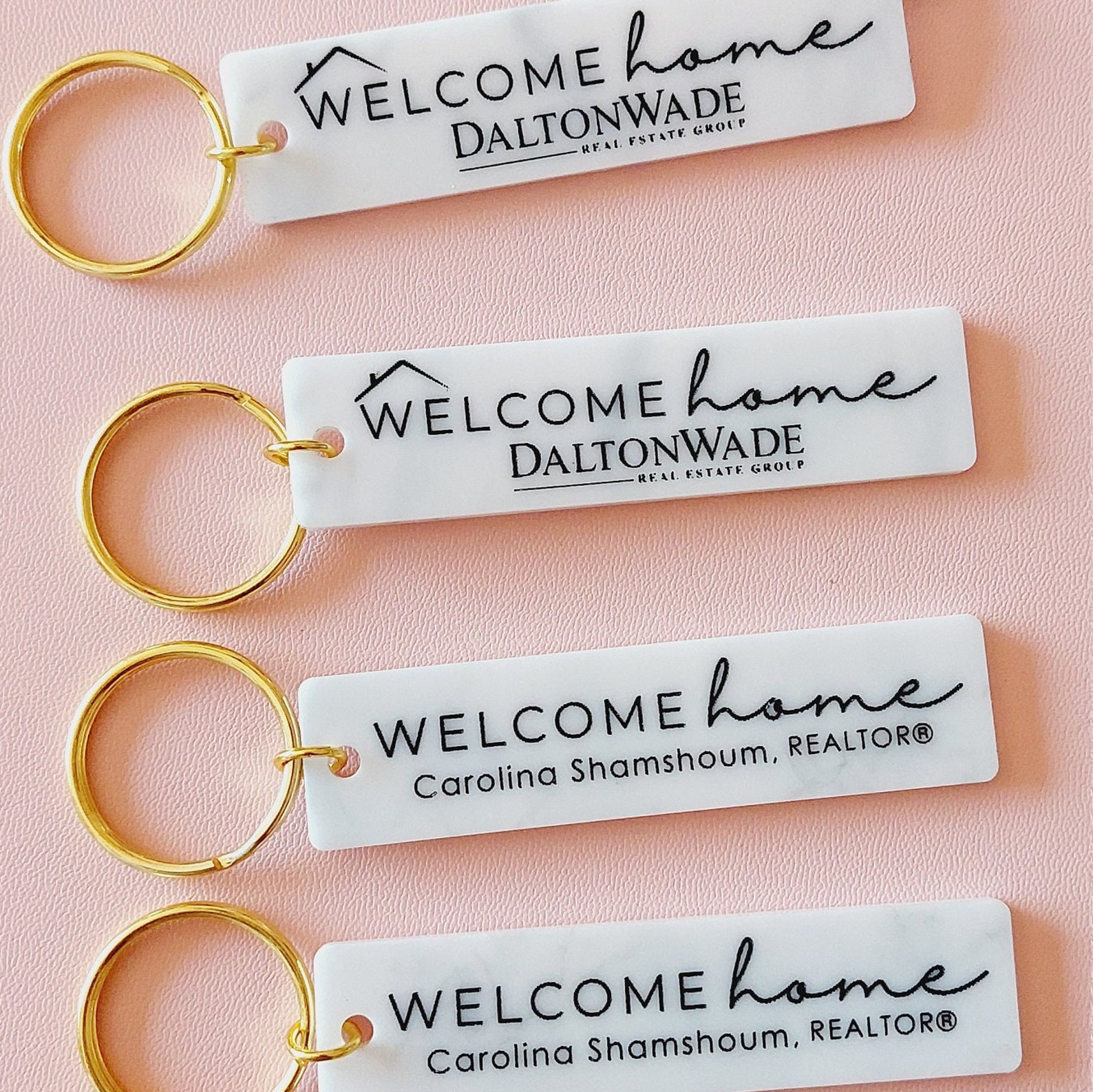 Acrylic Keychain for Closing Day Gift Welcome Home Dream - Etsy