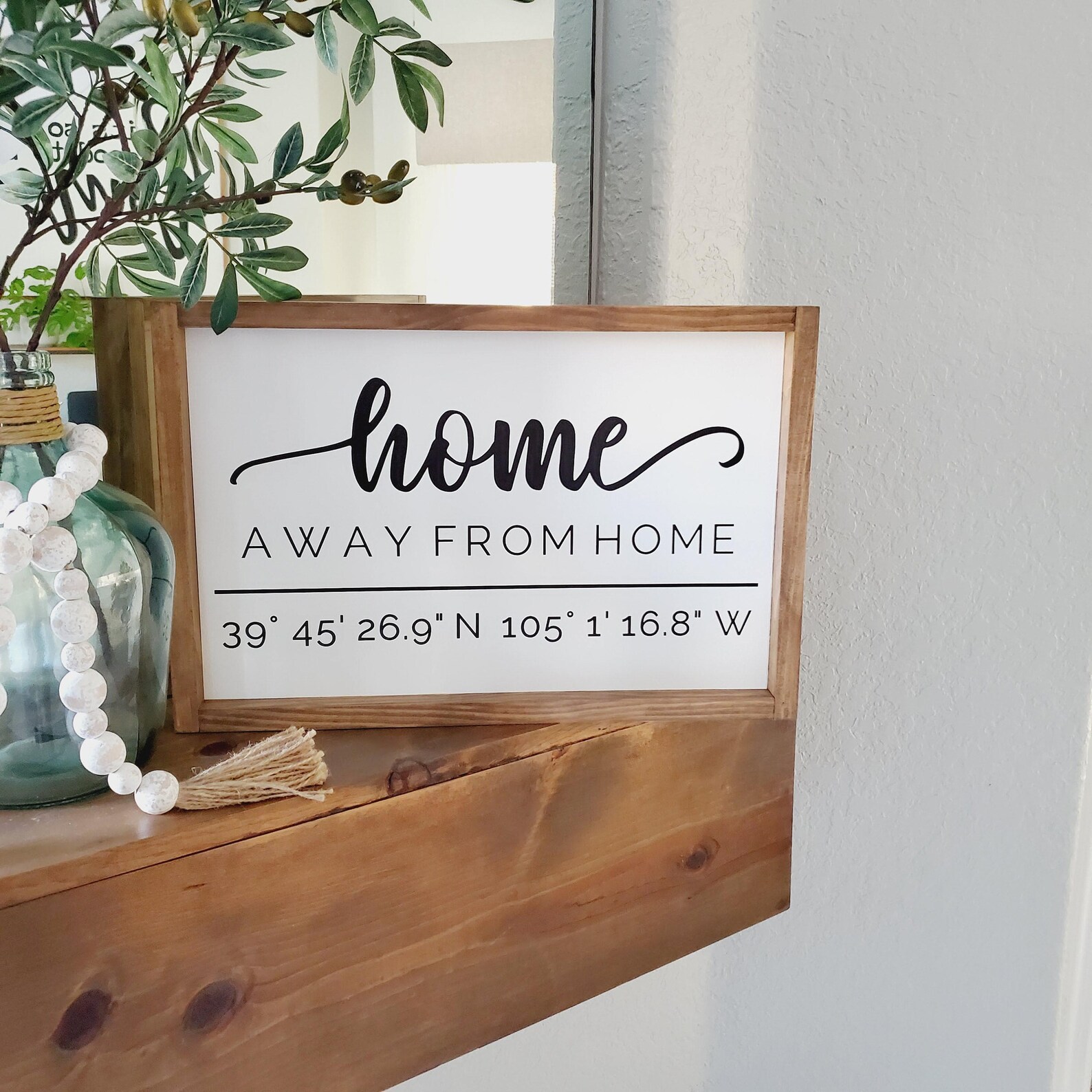 Home Away From Home Sign Closing Day Gift Housewarming Gift - Etsy