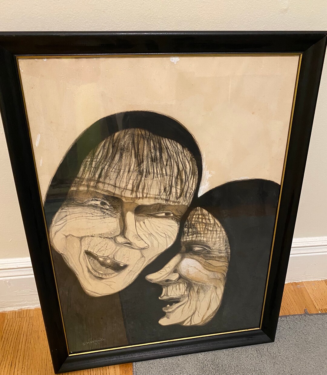 Rare S. MOSKOWITZ ETCHING, Rare Etching - Etsy