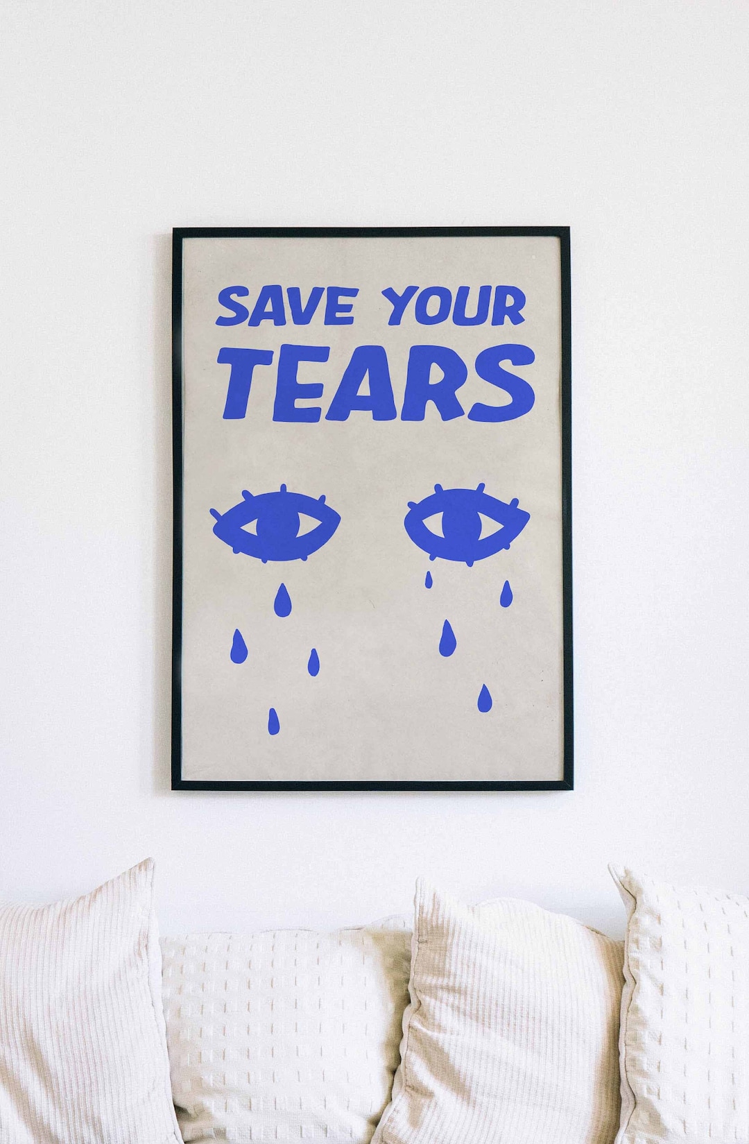 Save Your Tears Minimal Wall Art Downloadable Home Decor the Weeknd ...