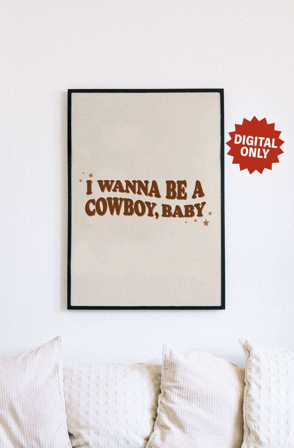 Printable Aesthetic Western Wall Art Downloadable Home Decor - Etsy