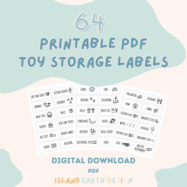 Trofast Labels - Etsy