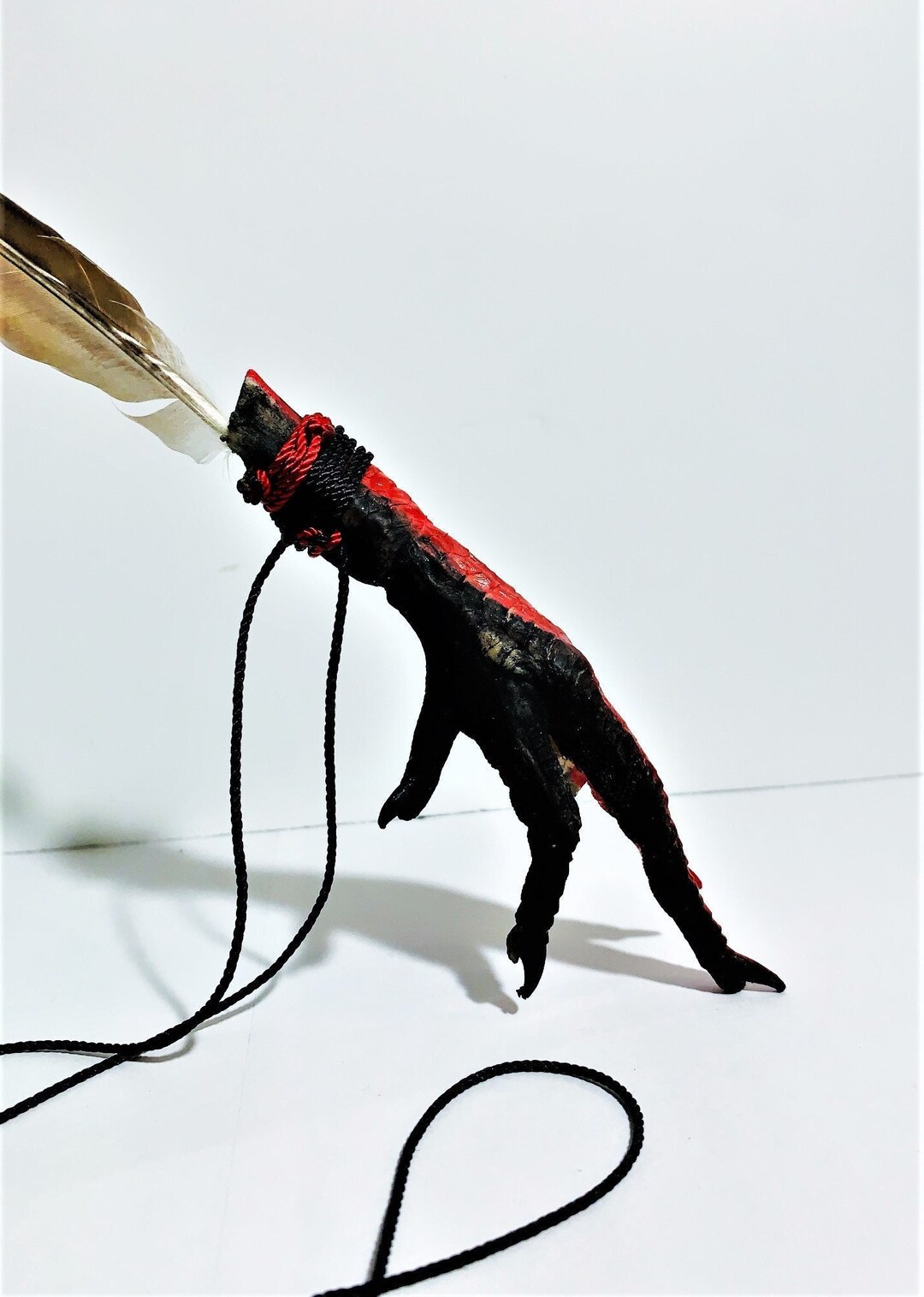 Protection Amulet, Chicken Foot Charm, Hoodo Charm, Chicken Feet ...