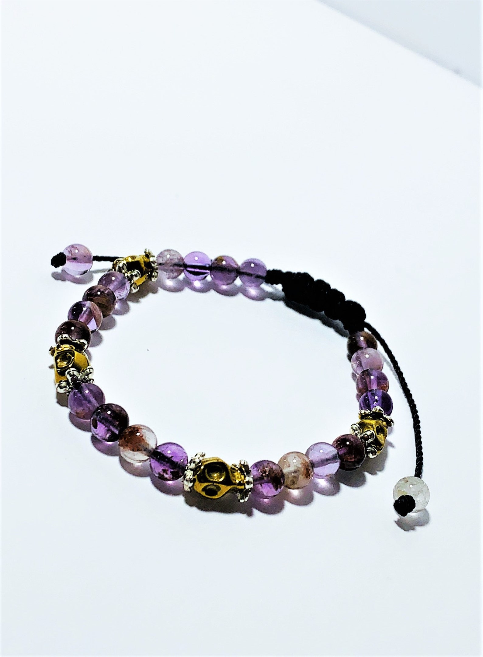 Santa Muerte Bracelet Holy Death Bracelet Skull Jewelry Santa Muerte ...