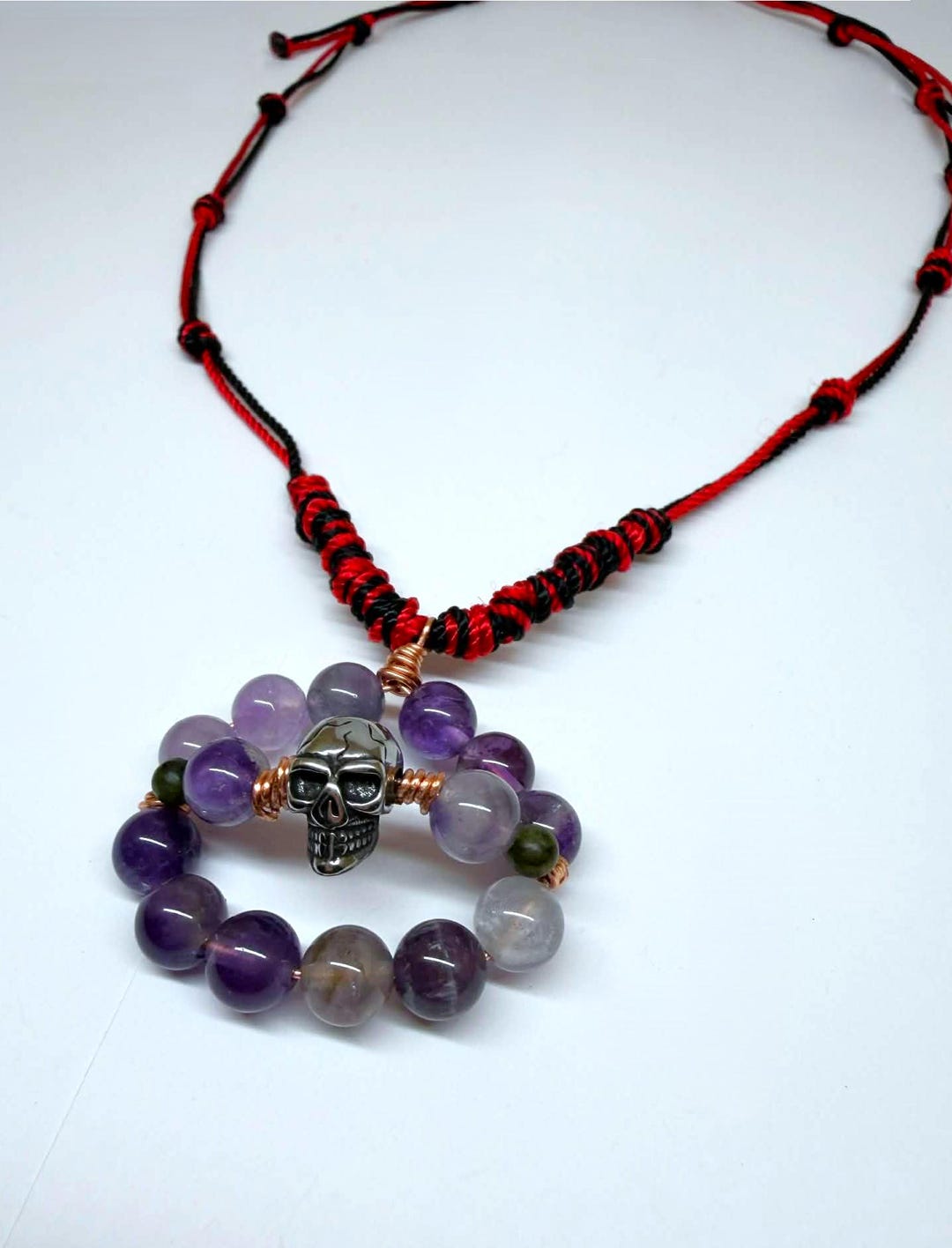 Blessed Holy Death Necklace, Santa Muerte Amulet: Your Companion in ...