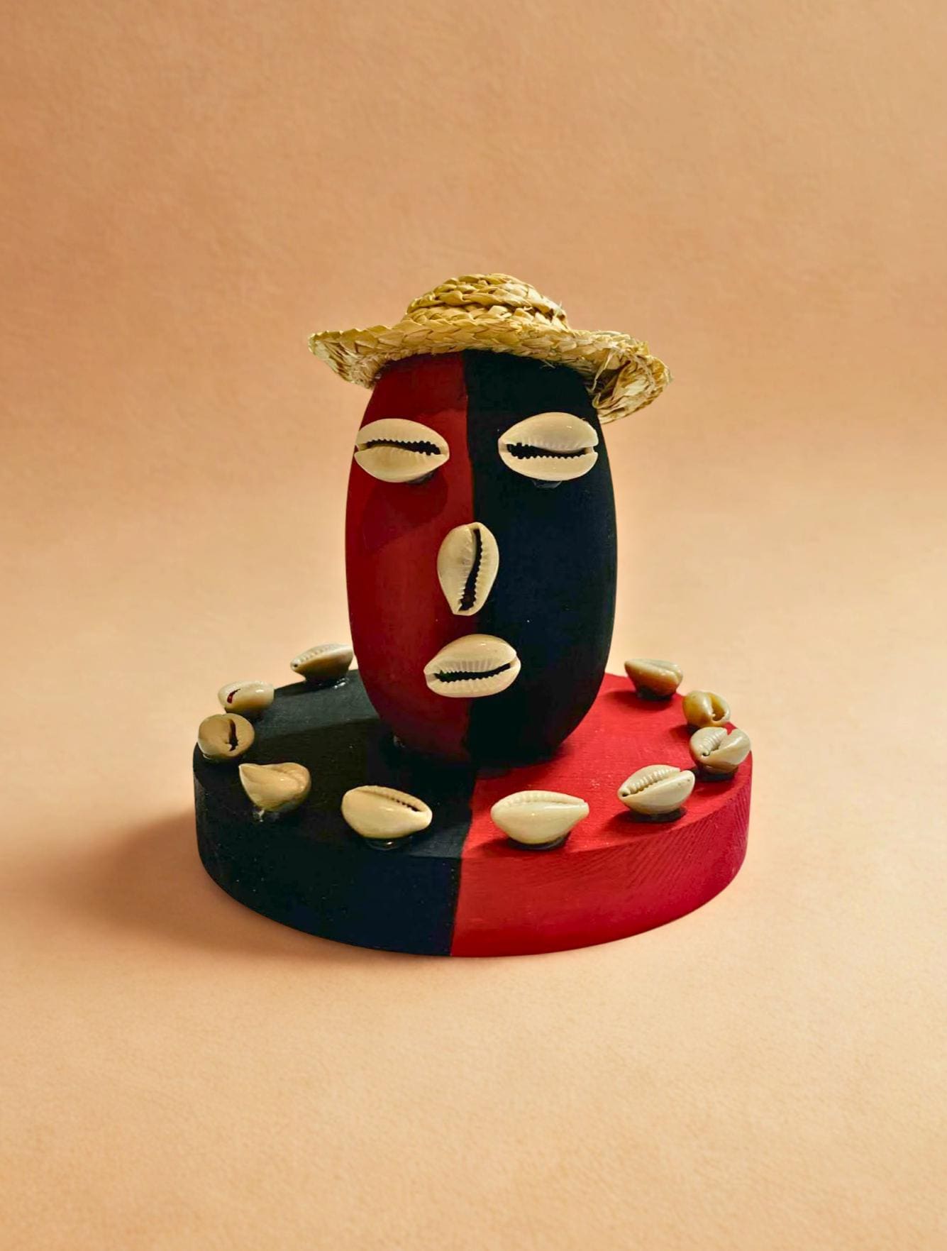 Elegua Statue: Santeria Altar, Yoruba Orisha, Esu Head - 5" - Etsy