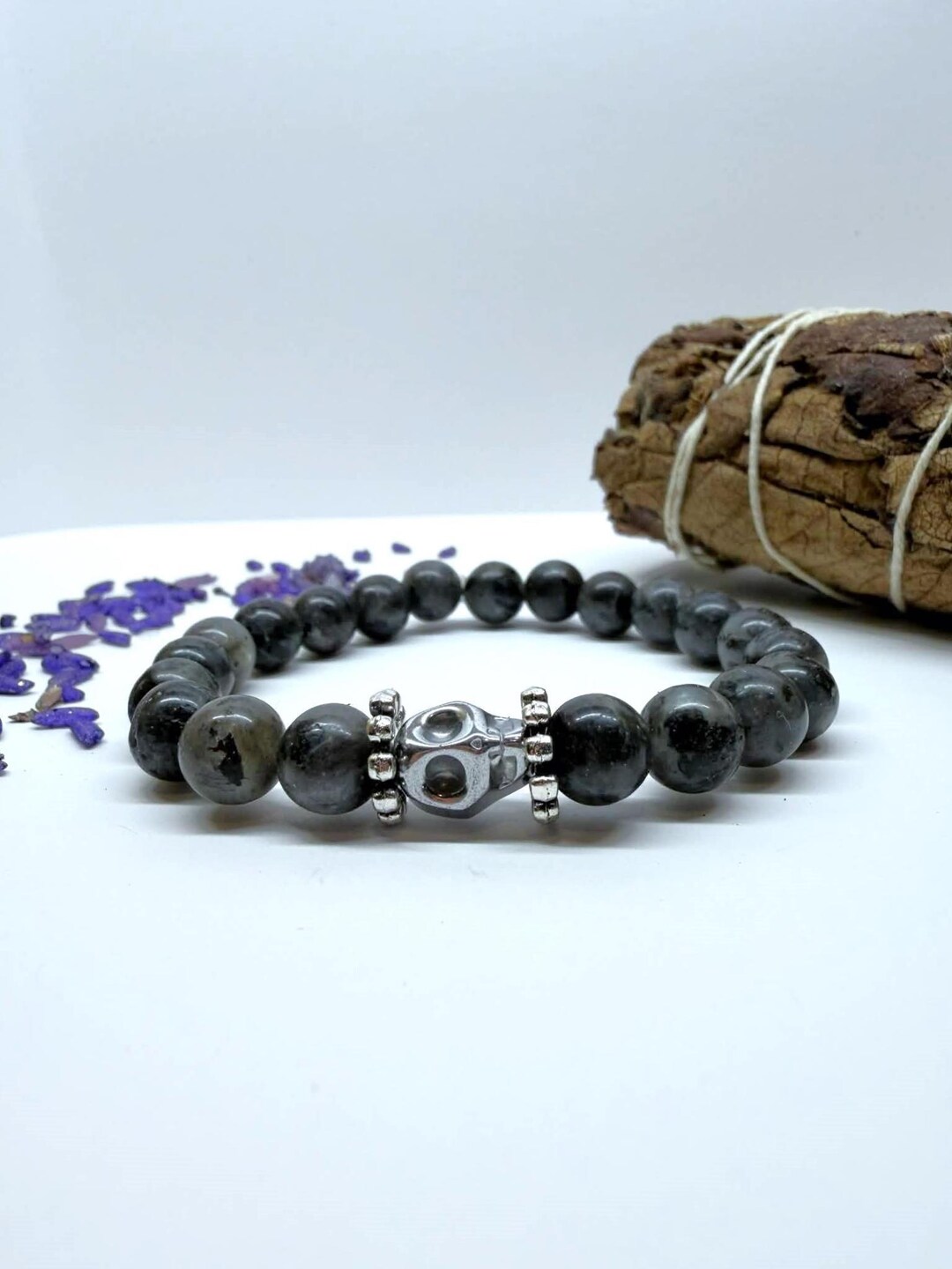 Consecrated Santa Muerte Bracelet, Holy Death Protection Amulet ...