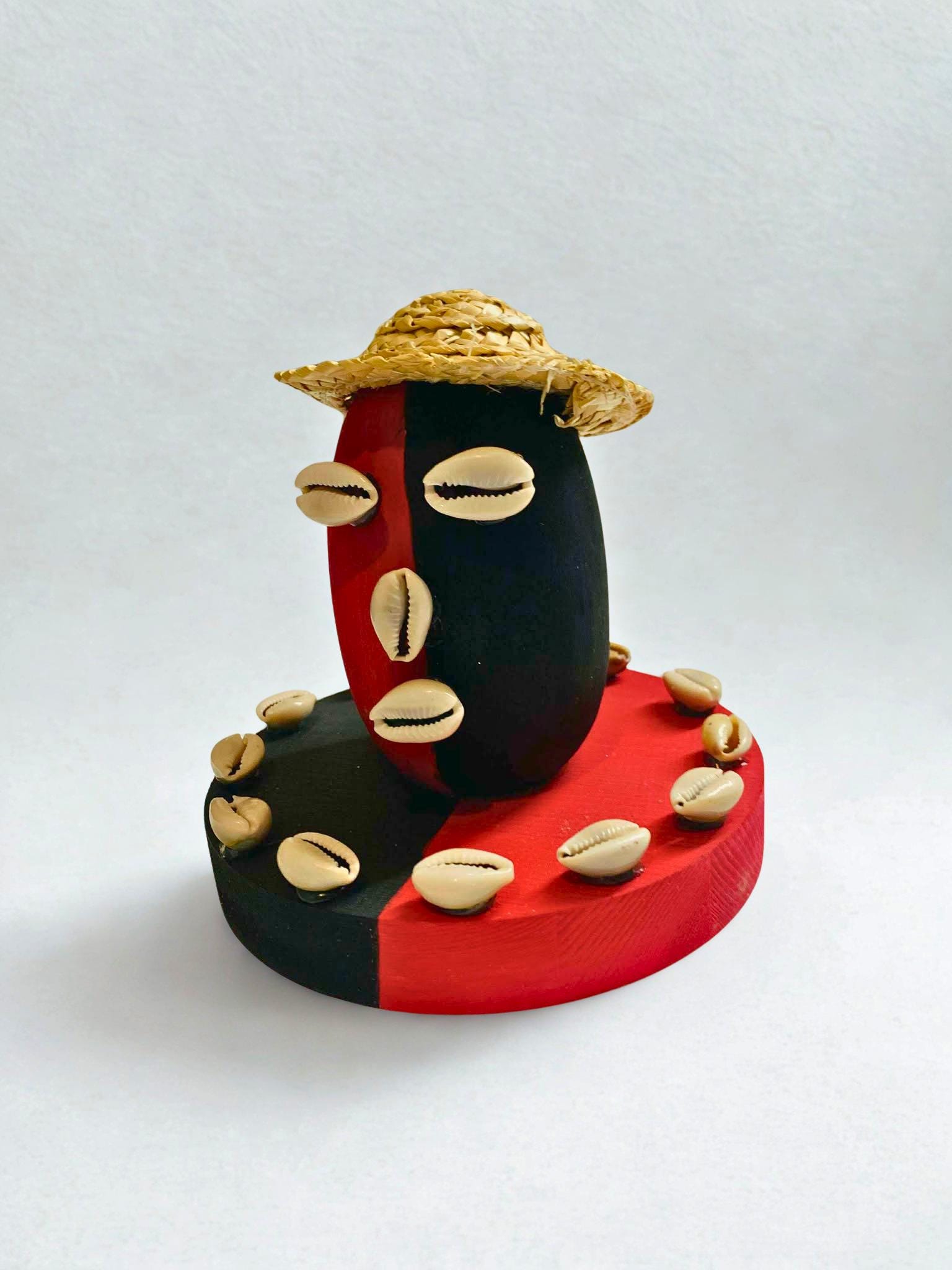 Elegua Statue: Santeria Altar, Yoruba Orisha, Esu Head - 5" - Etsy